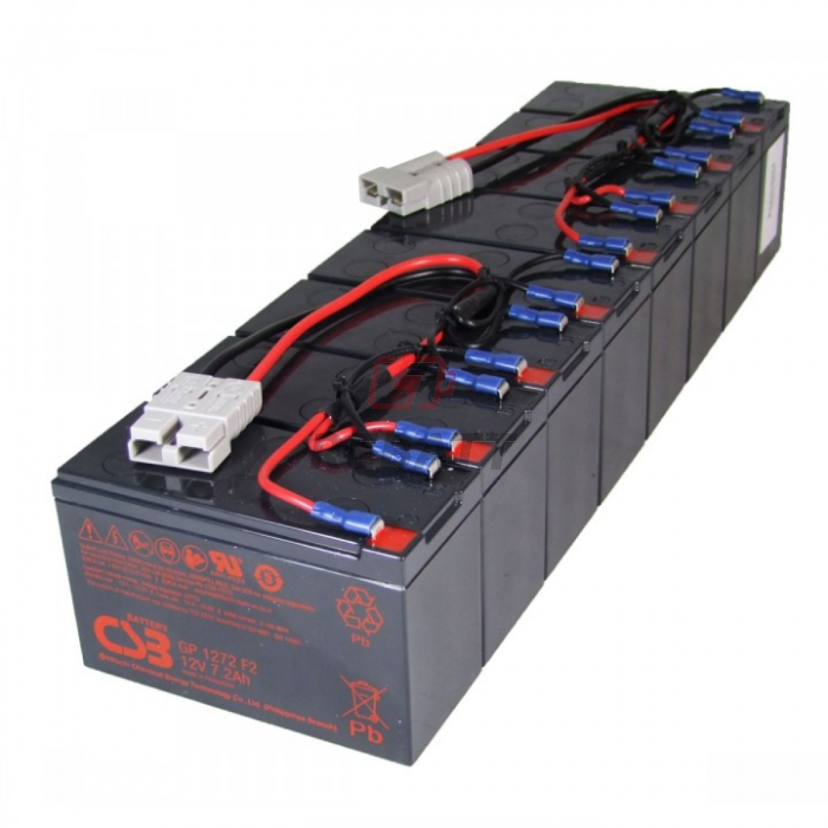 APC RBC12 UPS noodstroom accu vervangingsset van CSB Battery